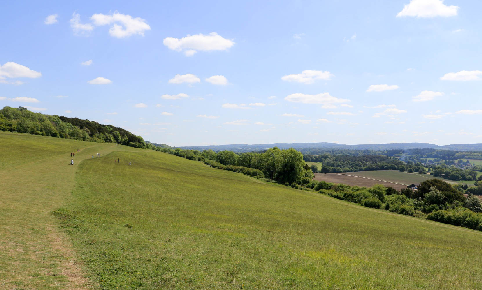 Newlands Corner with its panoramic views - PODcast